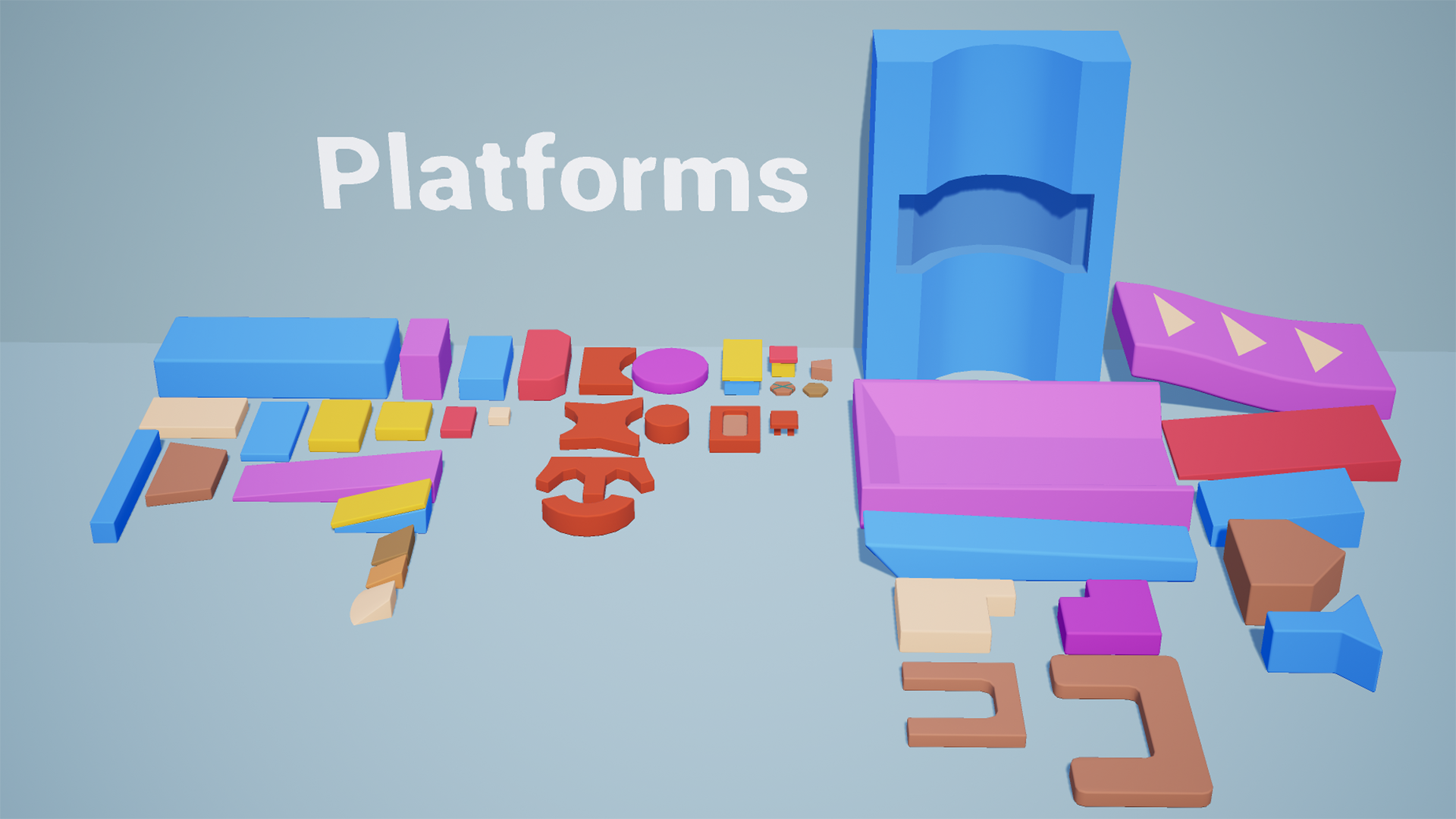 Casual Knockout Platformer pack in Props - UE Marketplace