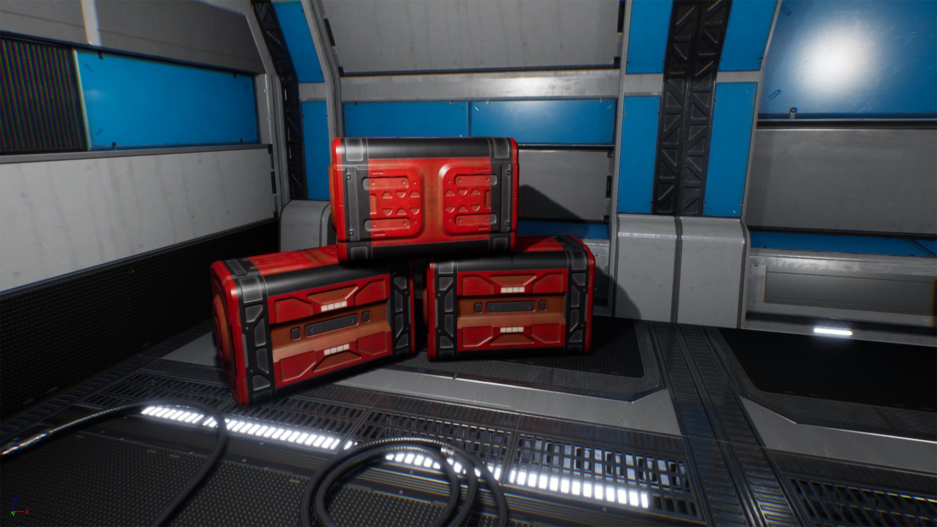 SCI-FI Modular Corridor in Environments - UE Marketplace