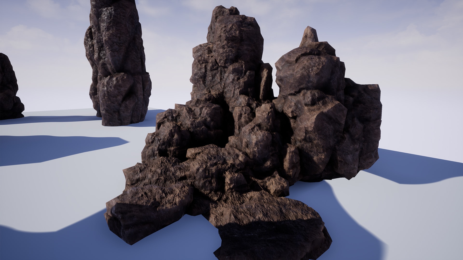 Pack of Customizable Stylized Rocks in Props - UE Marketplace
