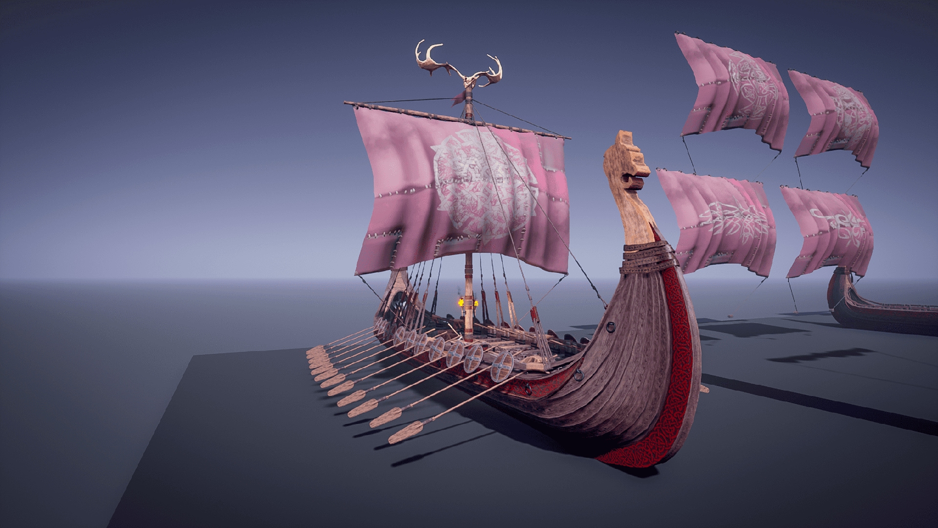 Ship Drakkar in Props - UE Marketplace