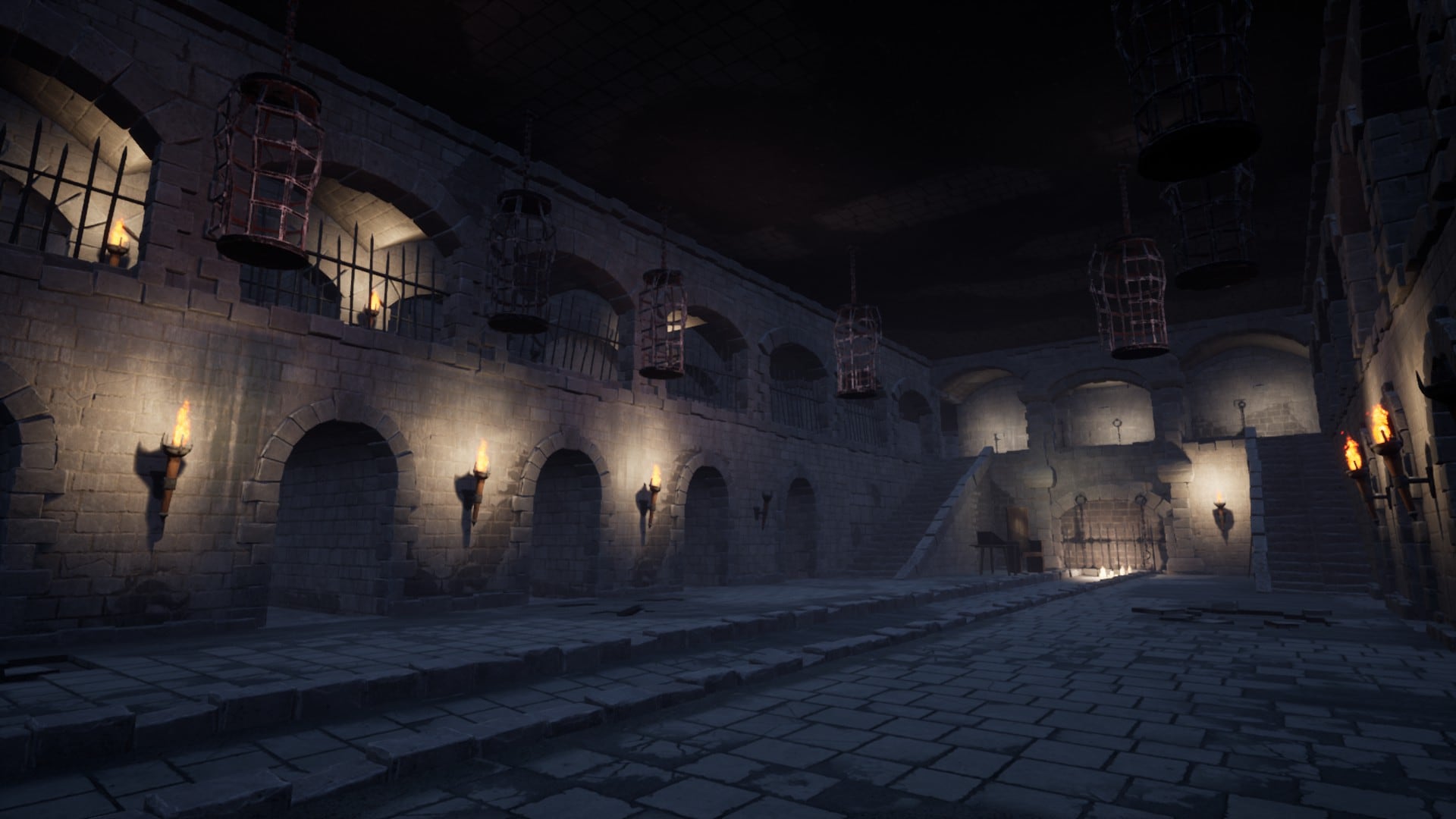 Fantasy Fort Prison with Torture Room in Environments - UE Marketplace