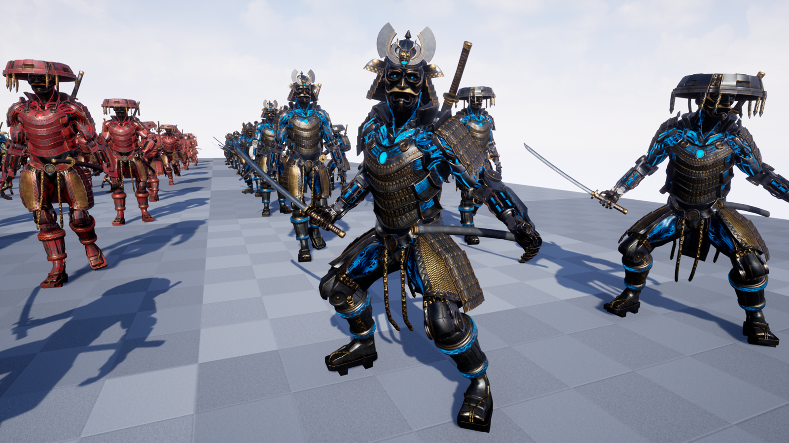Cyborg Samurai in Characters - UE Marketplace