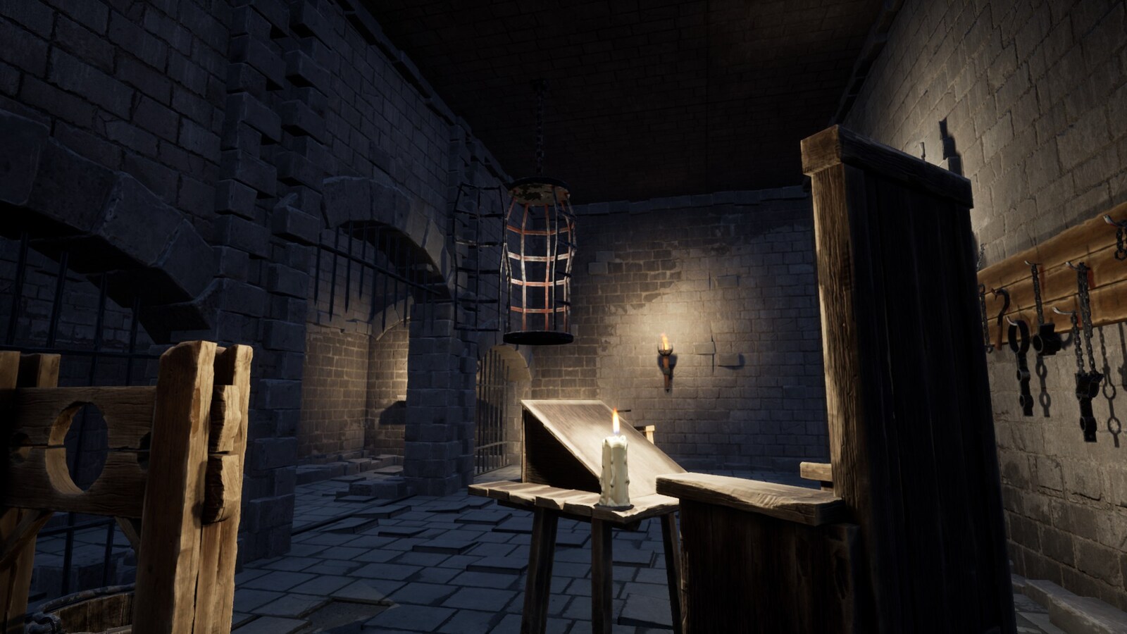 Fantasy Fort Prison with Torture Room in Environments - UE Marketplace