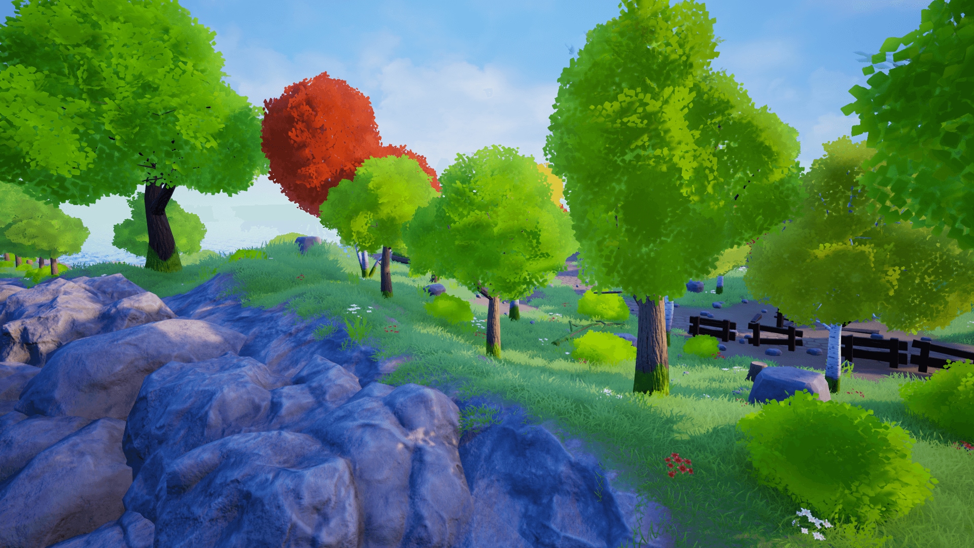 Stylized Island in Environments - UE Marketplace