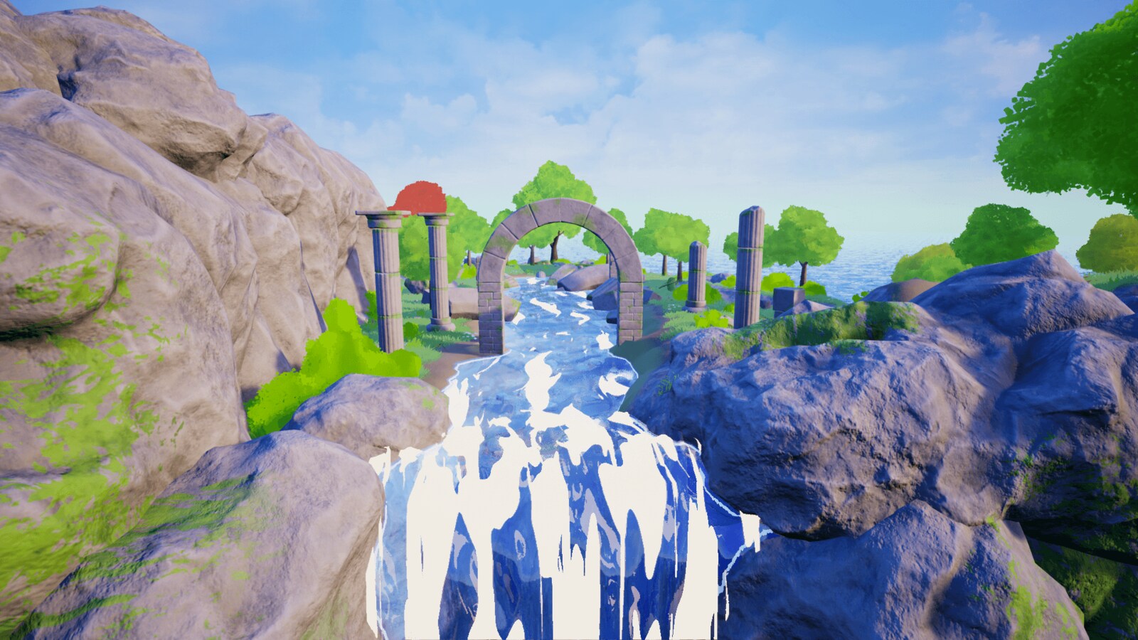 Stylized Island in Environments - UE Marketplace