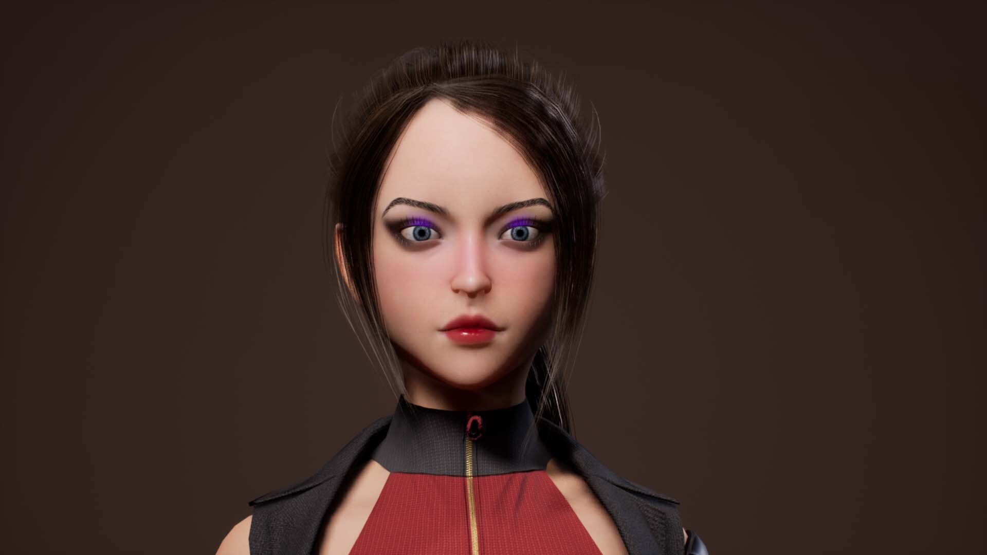 Girl In Characters Ue Marketplace