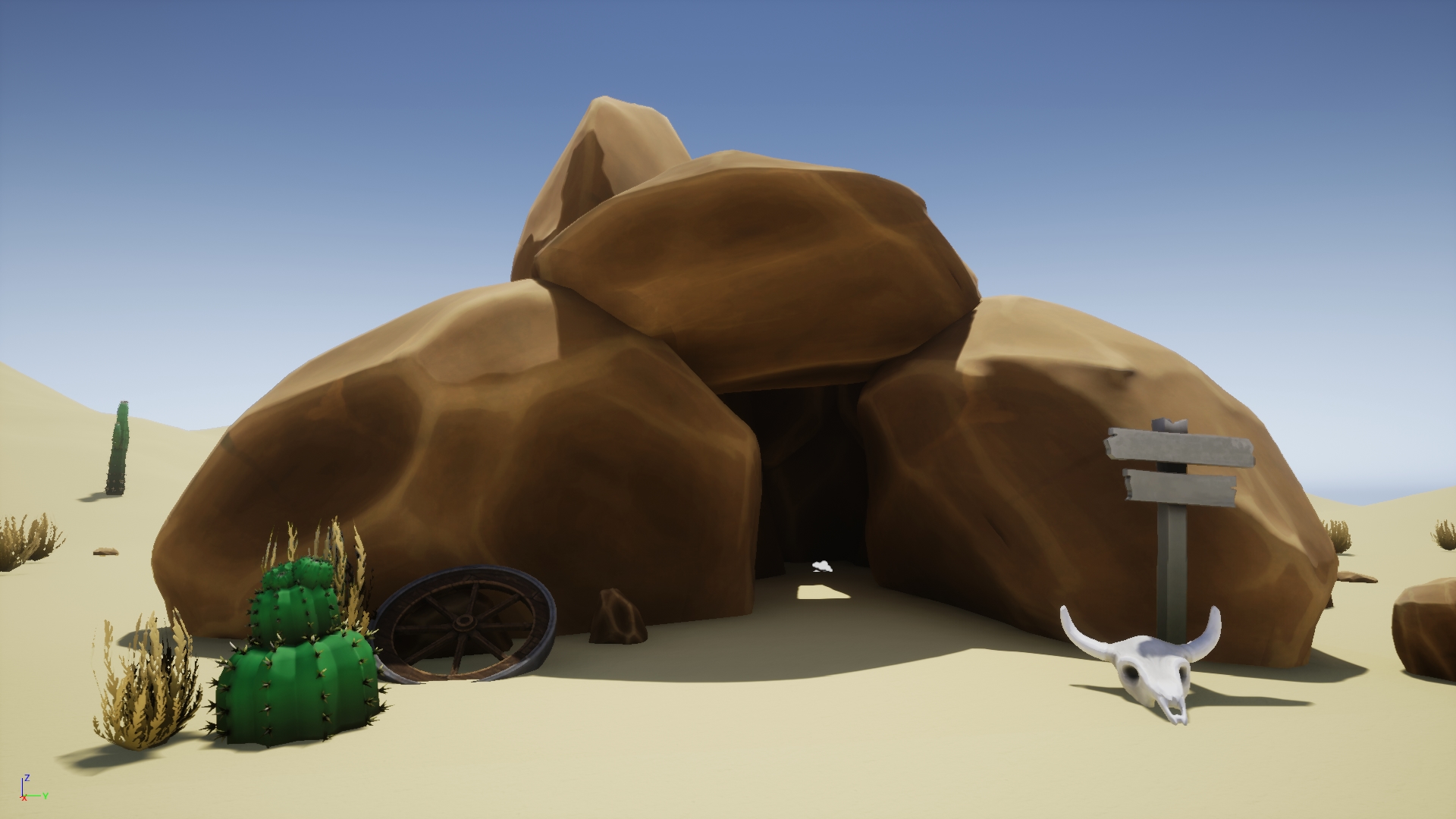 Stylized Desert Props in Props - UE Marketplace