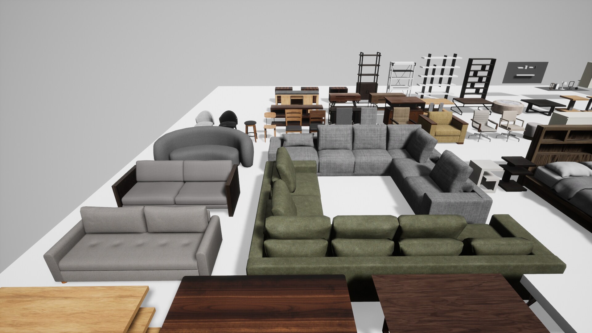 Modern Designer Furniture & Interior Props in Props - UE Marketplace