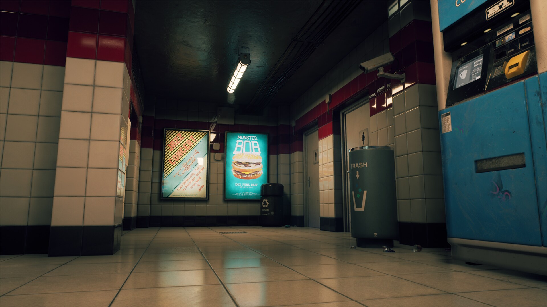 在环境创建的Metro Station Modular Kit - 虚幻引擎商城