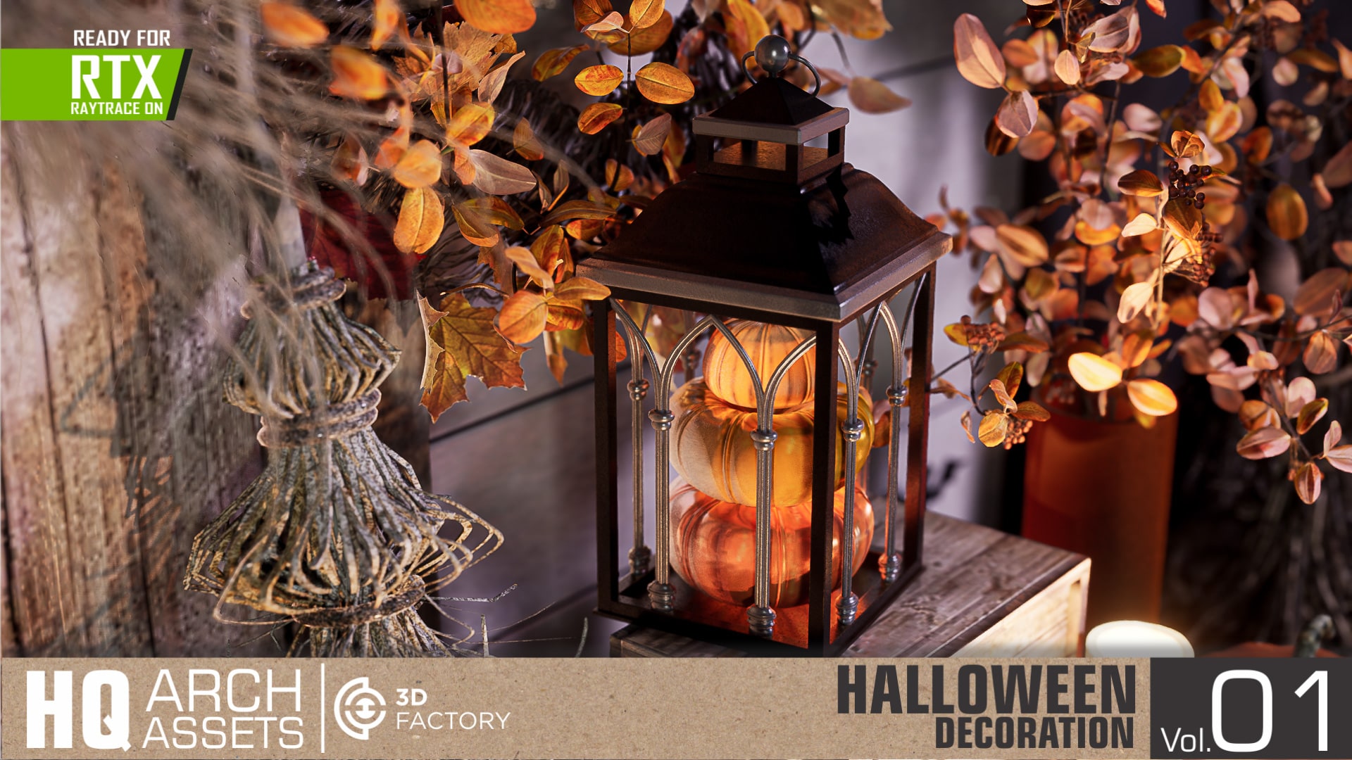 HQ Halloween Decoration Vol. 1 in Architectural Visualization - UE ...