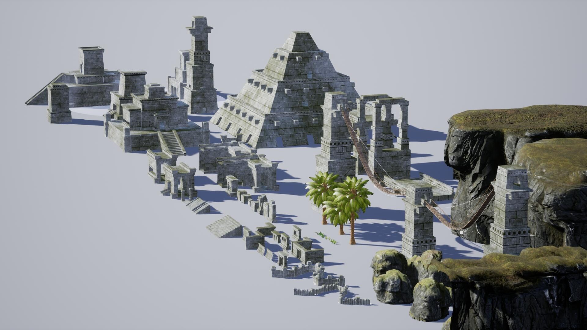 Aztec Rumble Modular Environment in Environments - UE Marketplace