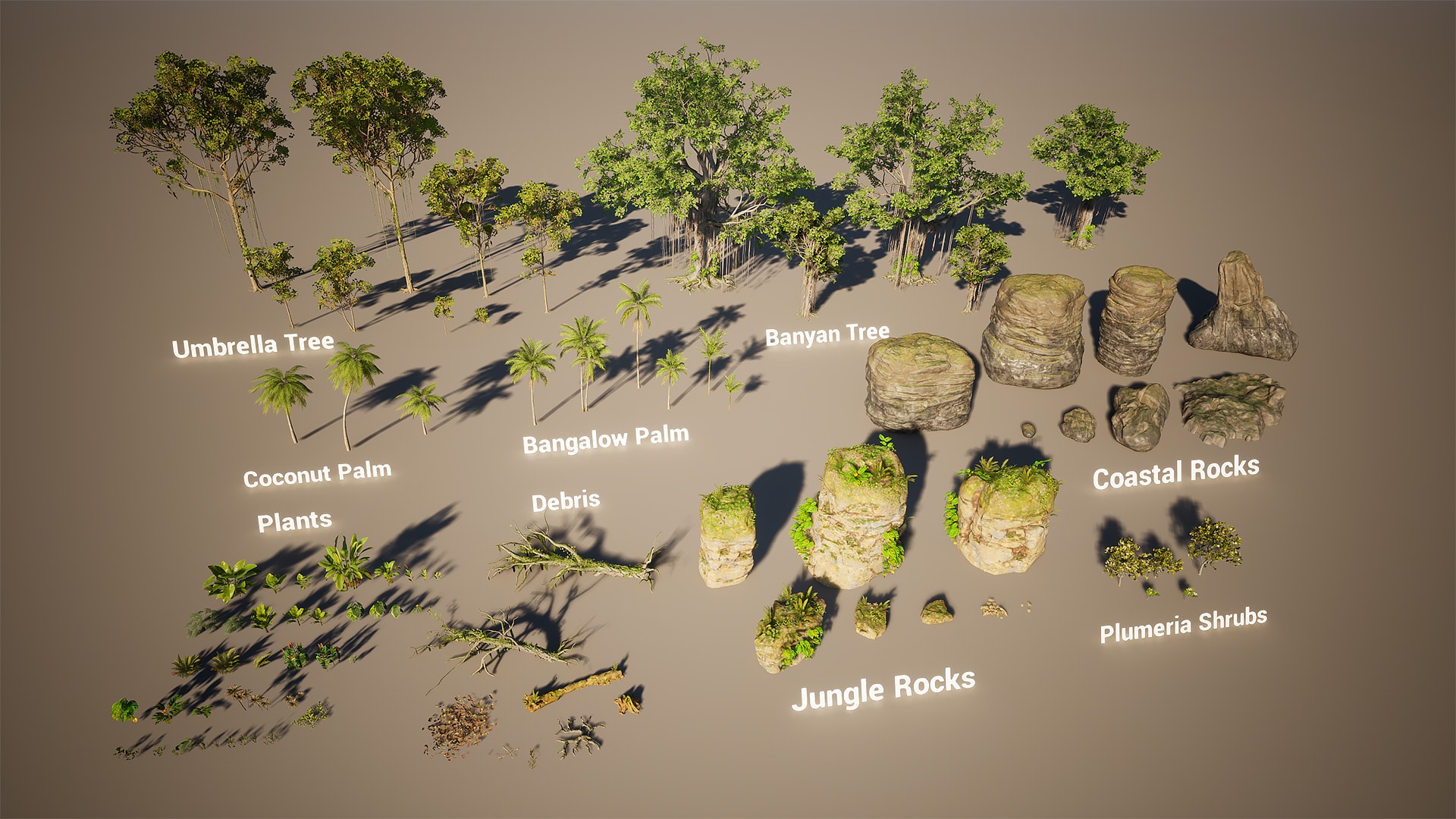 UCreate - Tropical Islands Jungle Forest in Environments - UE Marketplace