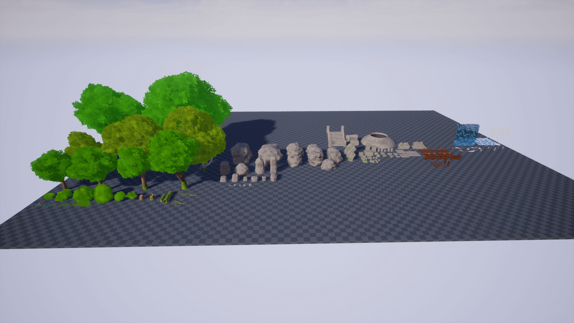 Stylized Island in Environments - UE Marketplace