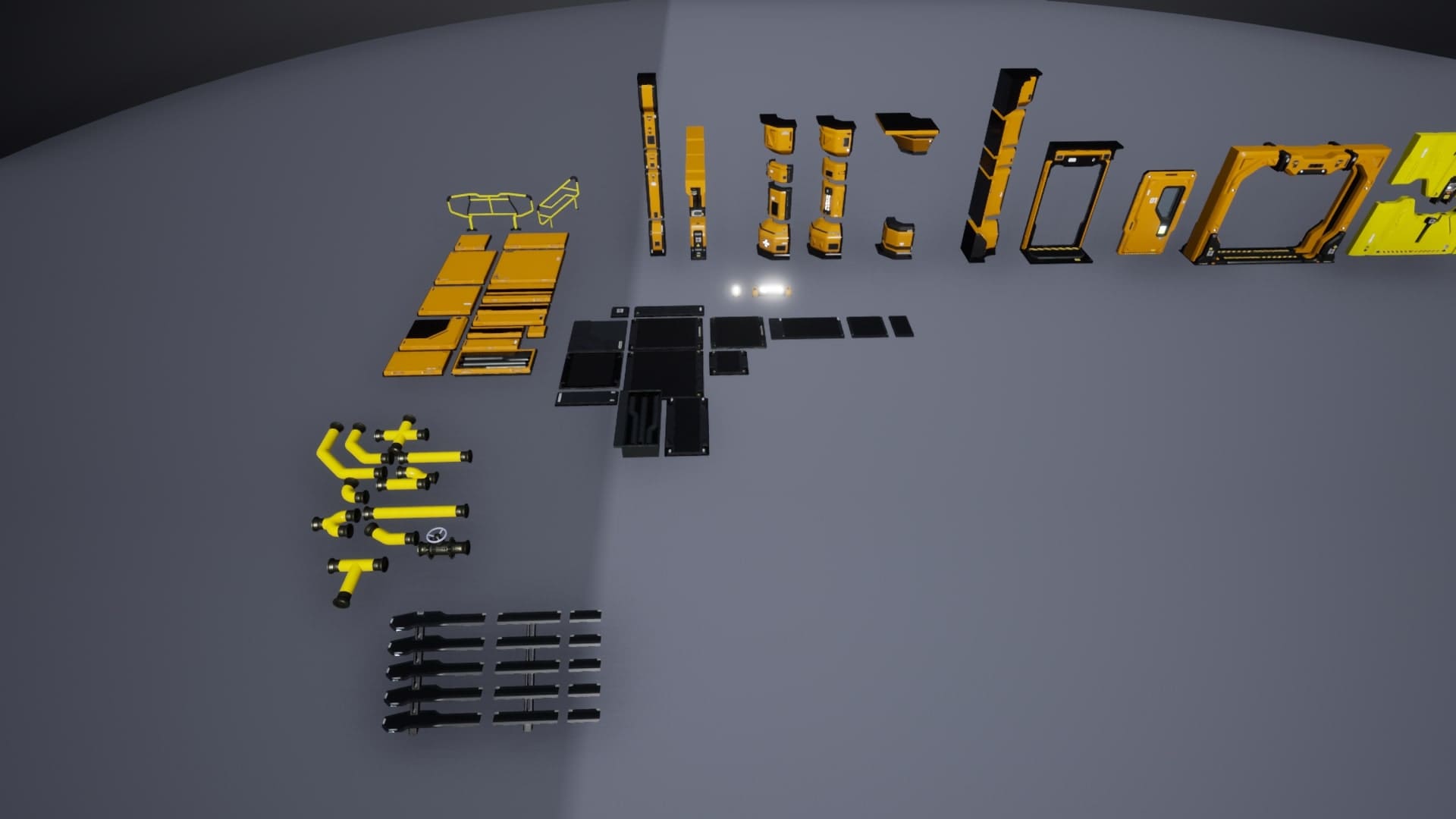 Sci-Fi Modular Environment Kit in Environments - UE Marketplace