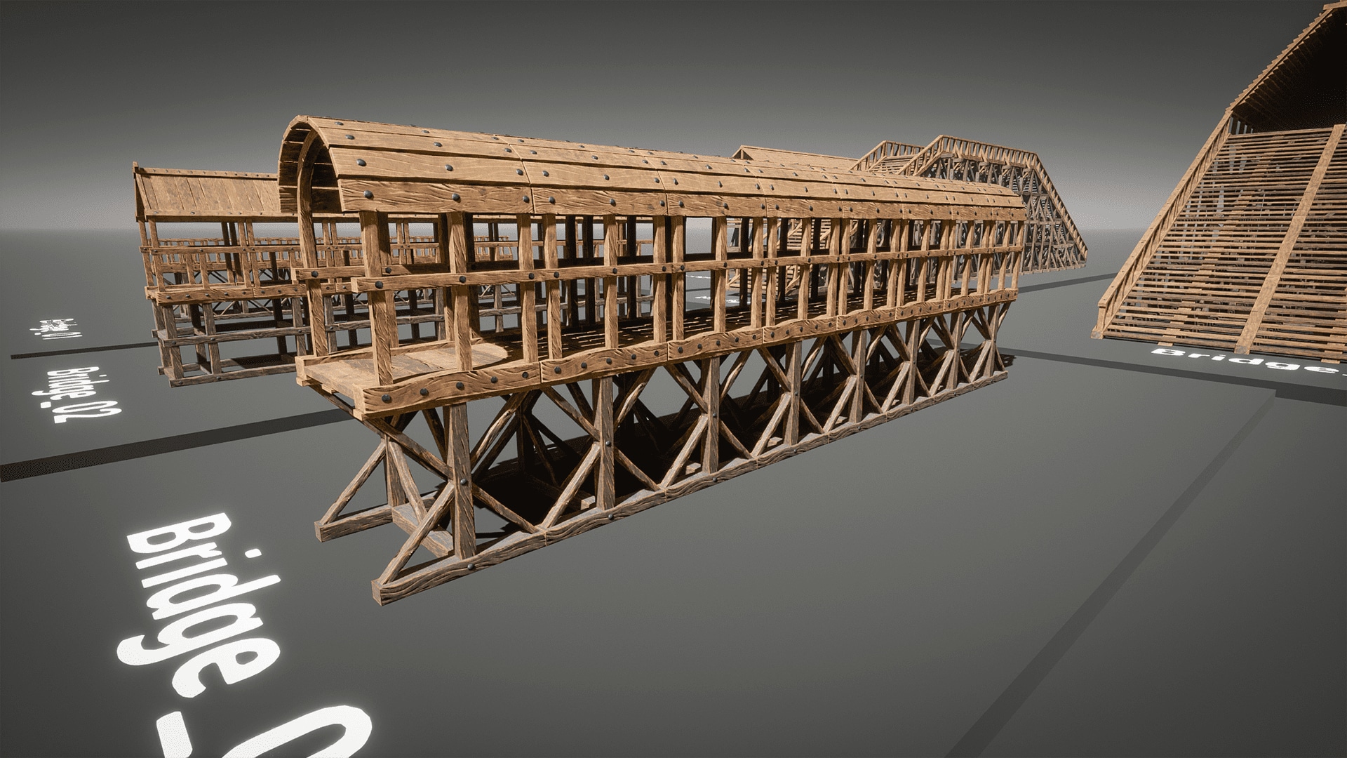 Wooden Bridges Pack in Props - UE Marketplace