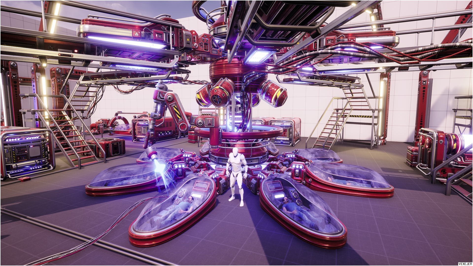 Sci Fi Cryogenic Pods in Blueprints - UE Marketplace