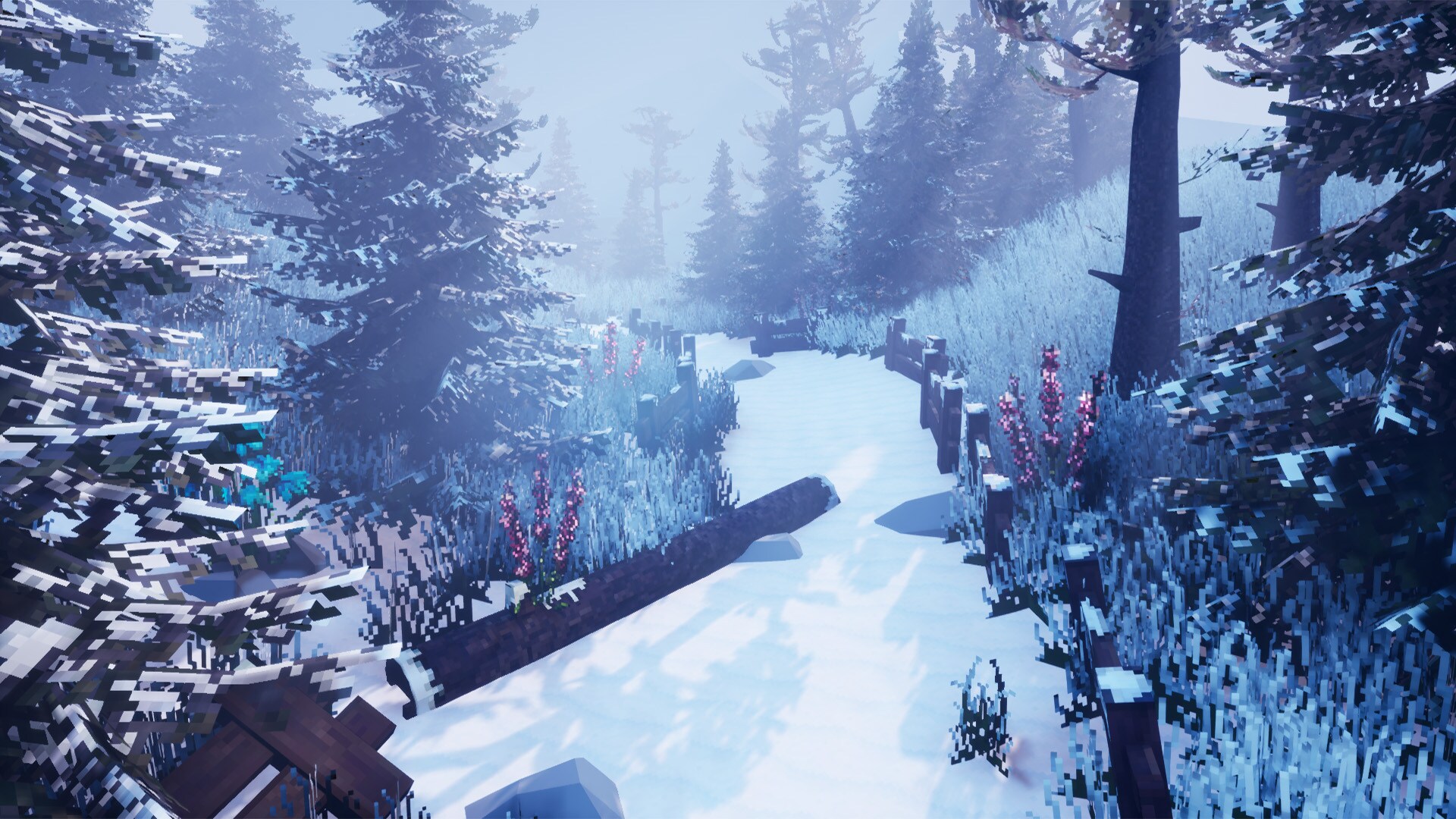 Block Wood: Pixel Forest Environment in Environments - UE Marketplace