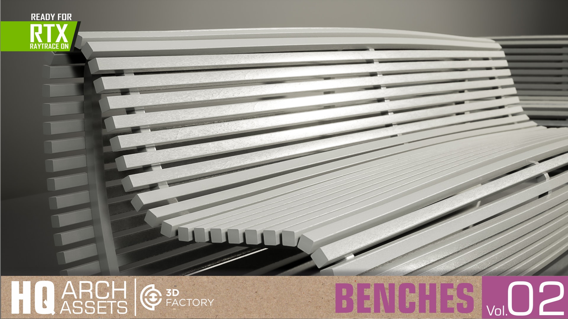 HQ Benches Vol. 2 in Architectural Visualization - UE Marketplace