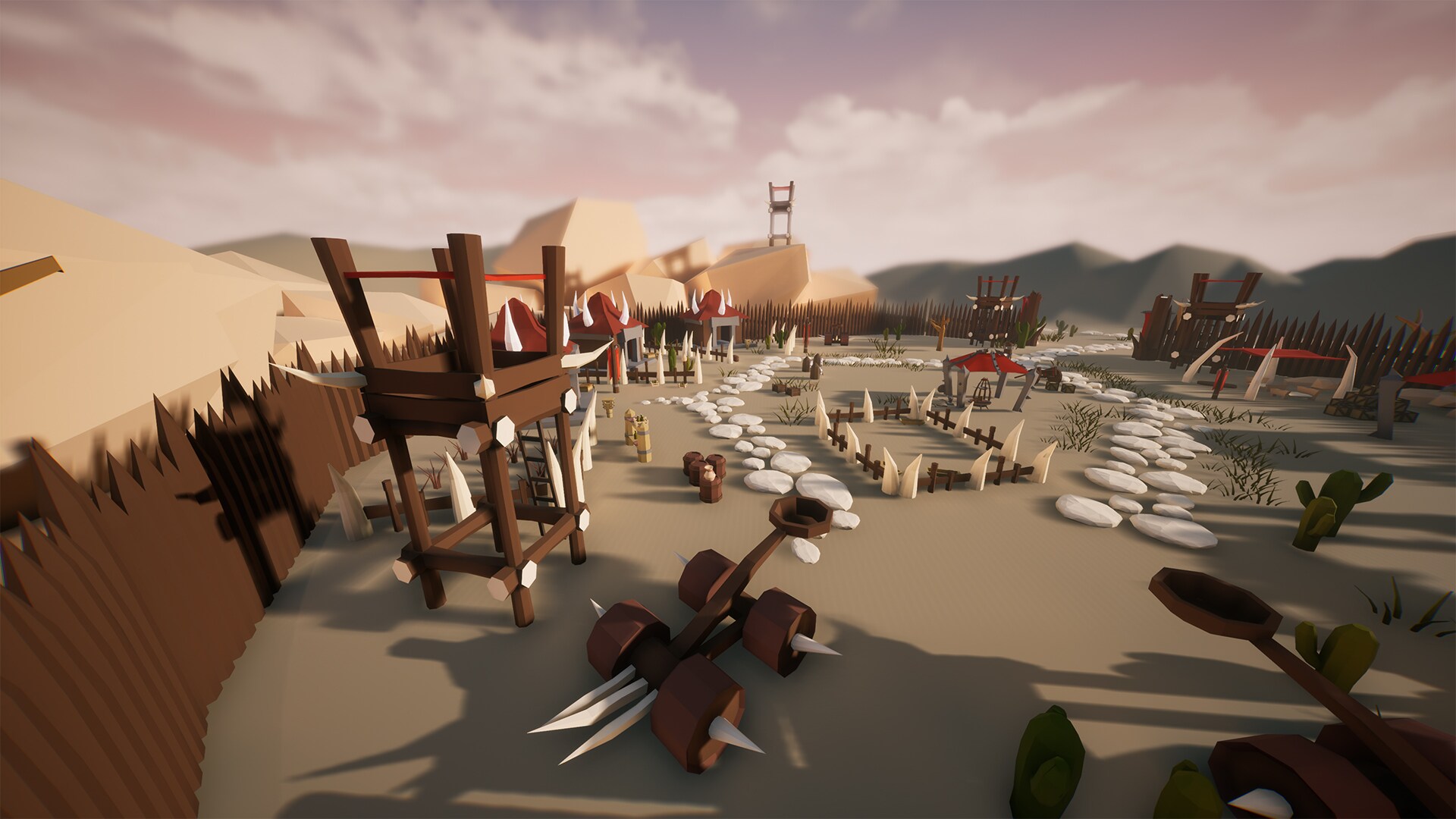 Low Poly Orc Village in Environments - UE Marketplace