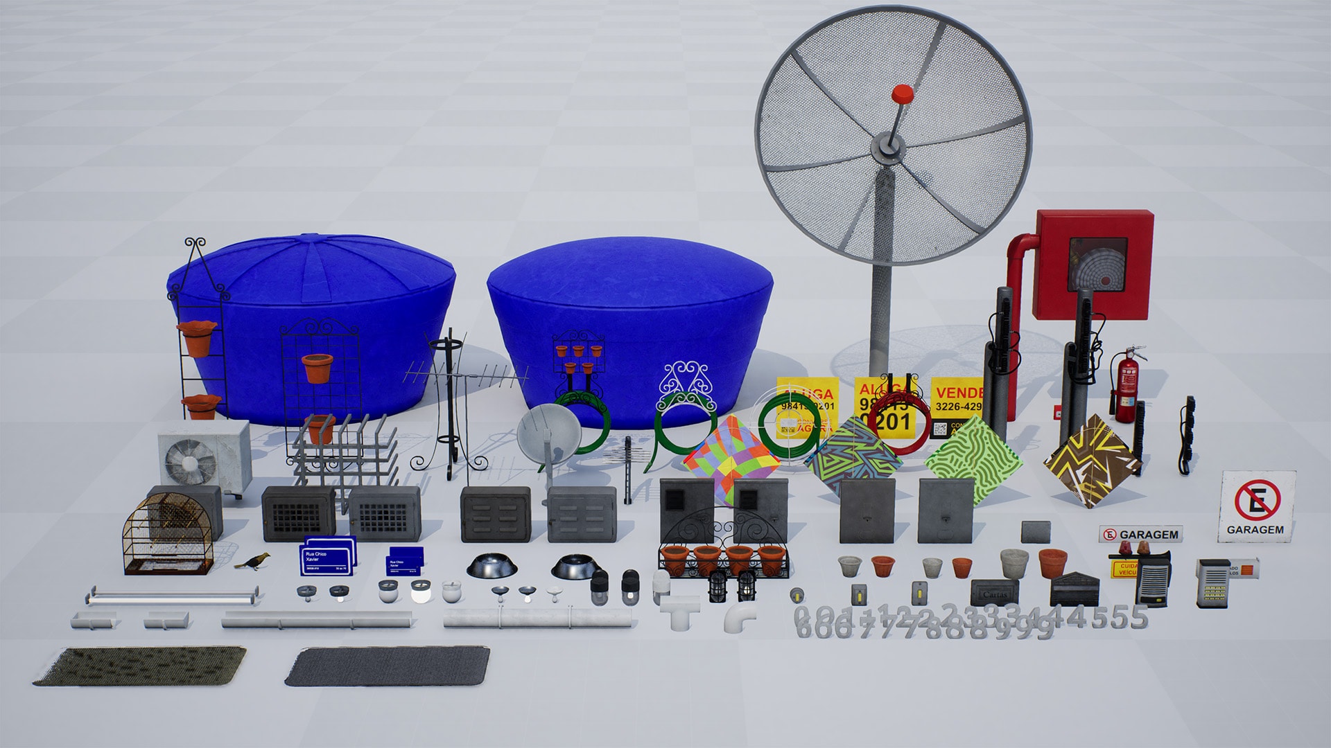 Neighborhoods PROPS in Environments - UE Marketplace