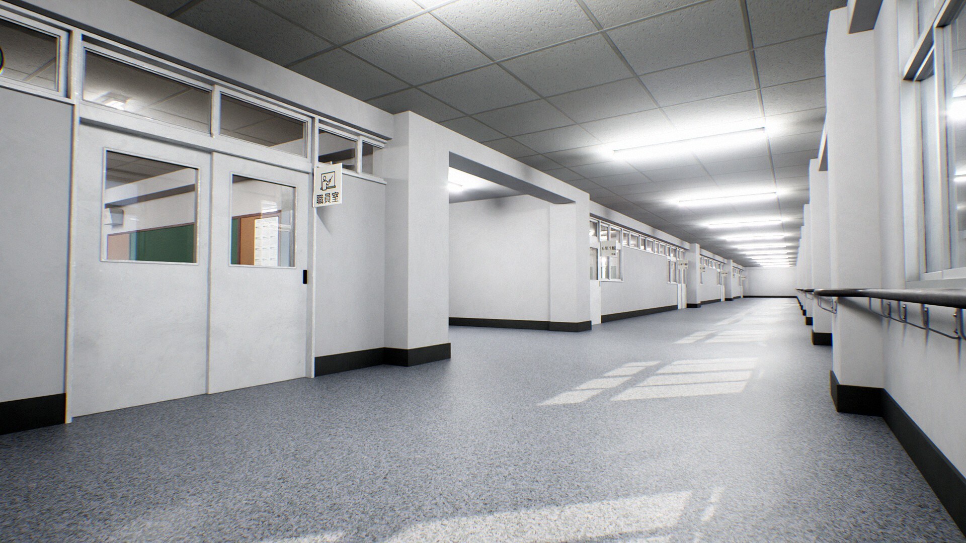 Japanese School - Mega Pack with Full School Environment & 12 asset packs in Environments - UE ...