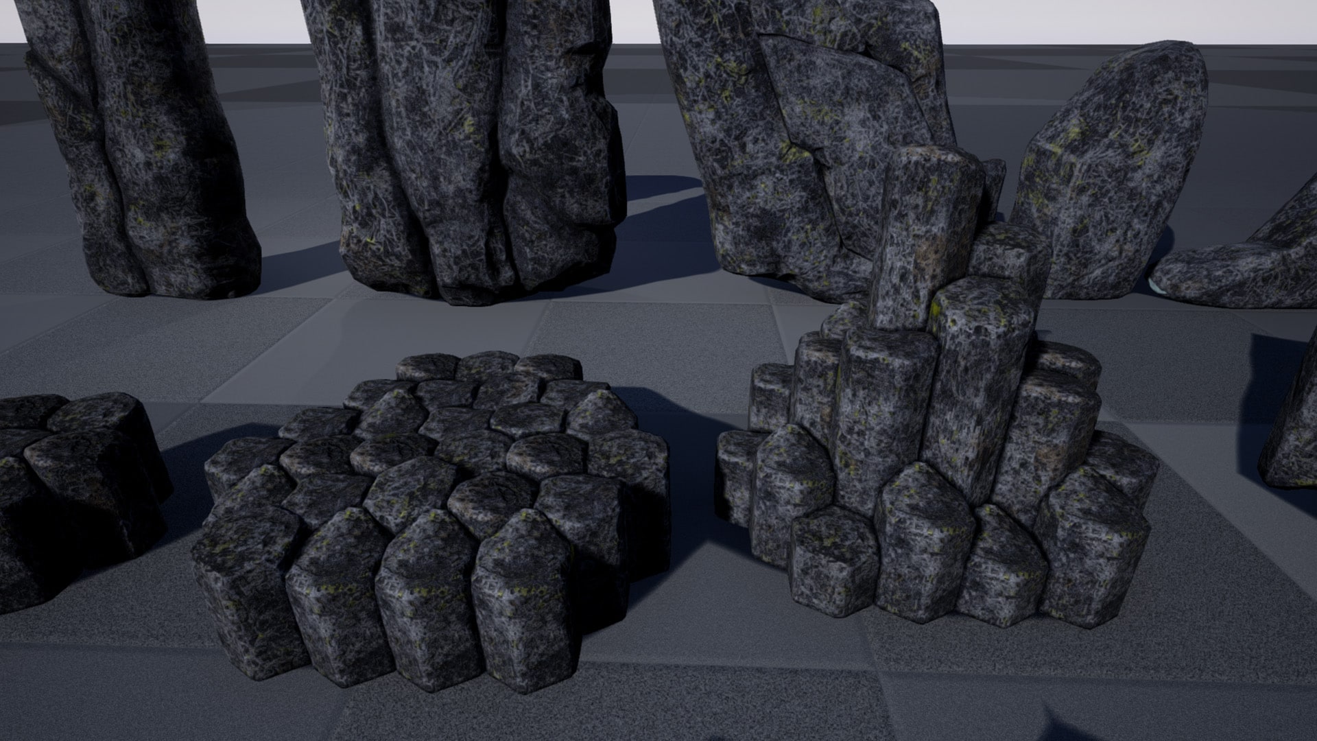 在道具创建的Nordic Rocks Pack - 虚幻引擎商城