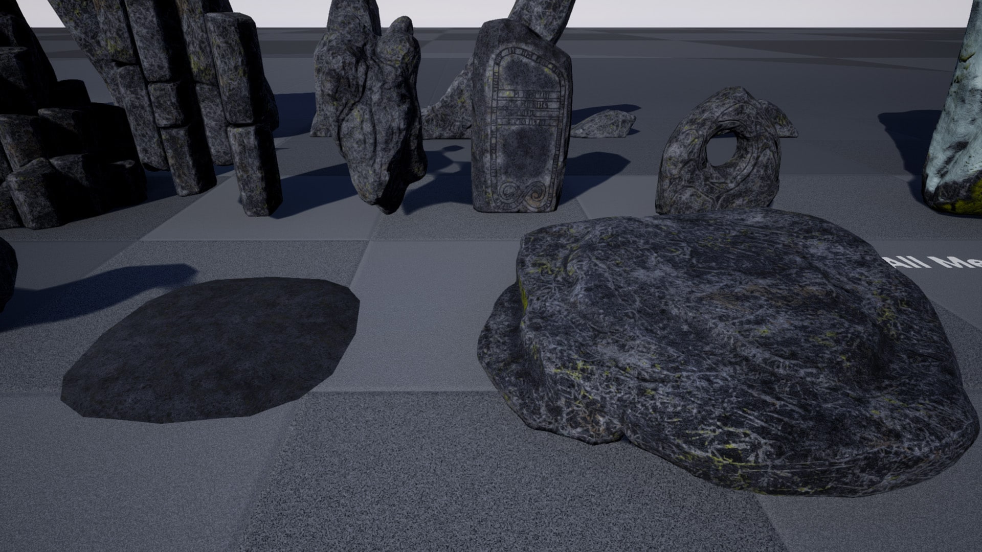 在道具创建的Nordic Rocks Pack - 虚幻引擎商城