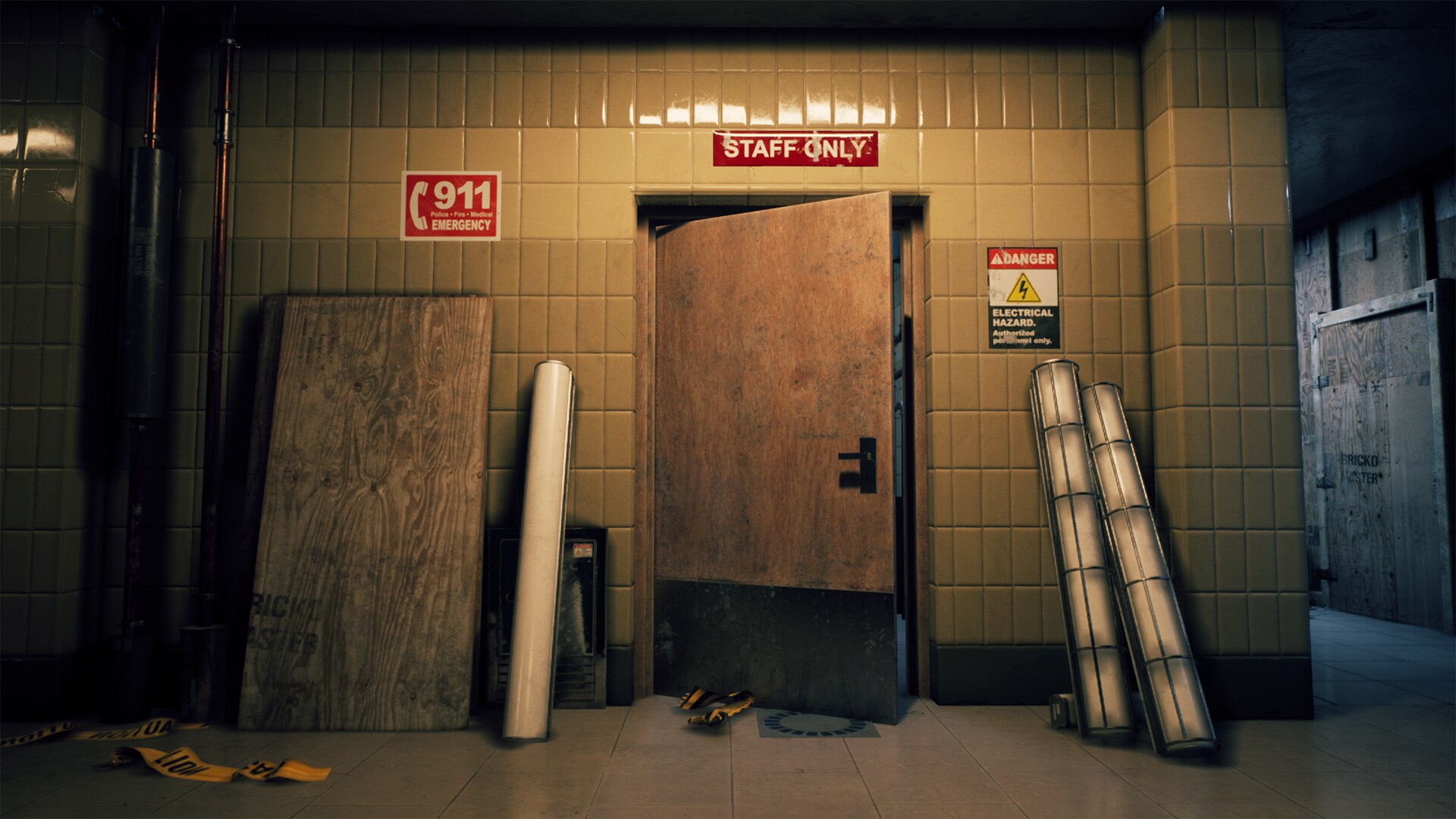 在环境创建的Metro Station Modular Kit - 虚幻引擎商城