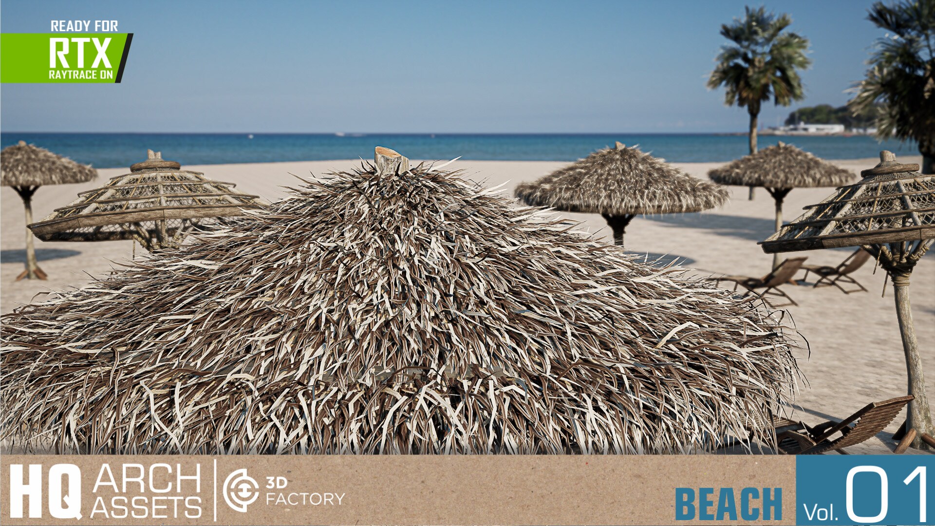 HQ Beach Vol. 1 in Architectural Visualization - UE Marketplace