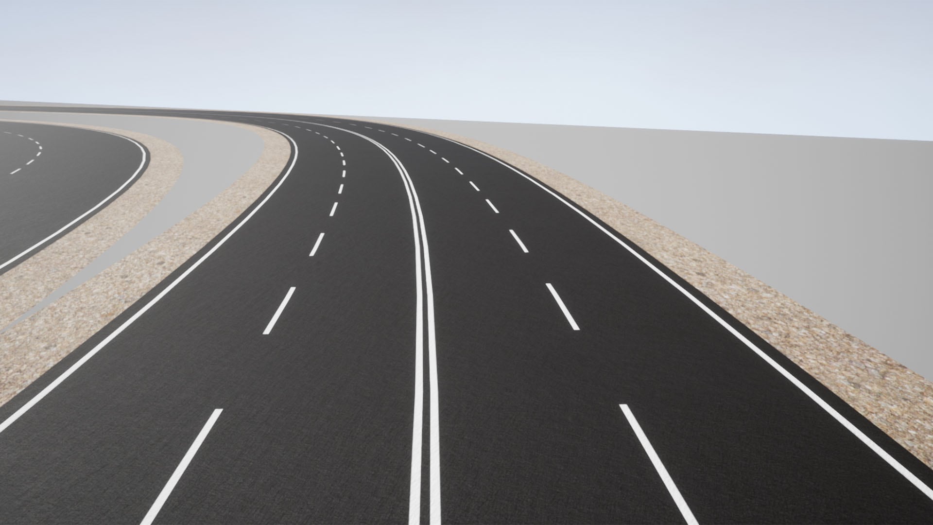 Advanced road materials in Materials - UE Marketplace