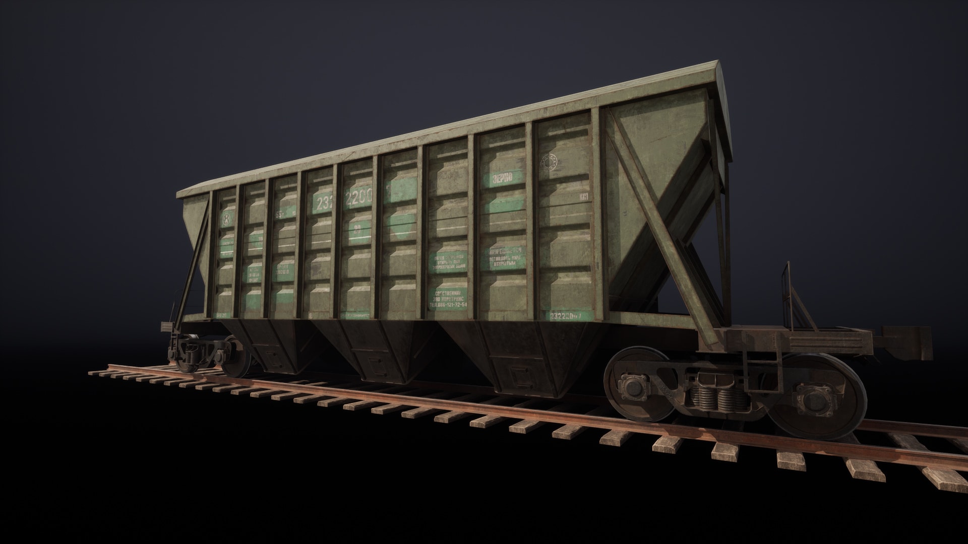 Soviet Train Pack, 카테고리 소품 - UE 마켓플레이스