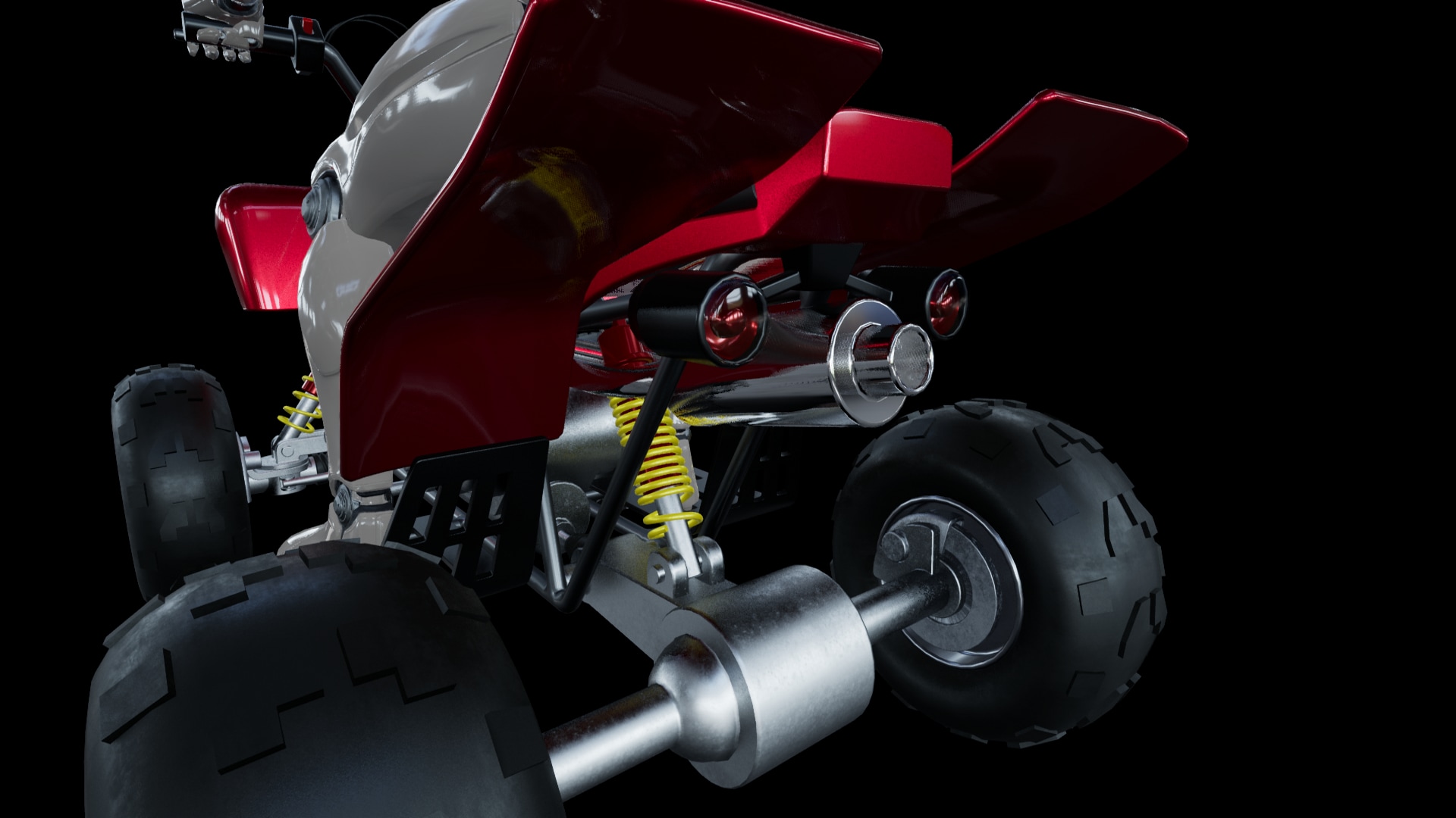 Multiplayer Ready :Driveable Quad Bike ( ATV ) in Blueprints - UE ...