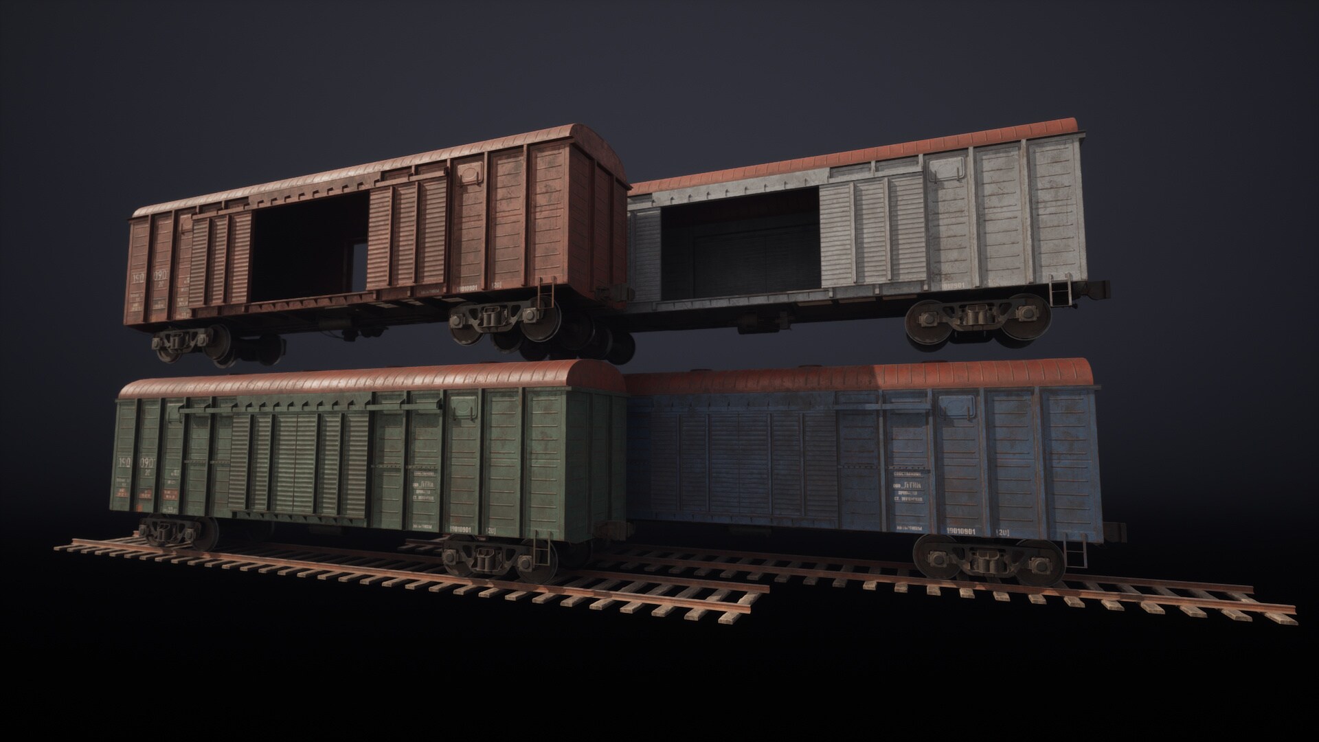 Soviet Train Pack in Props - UE Marketplace