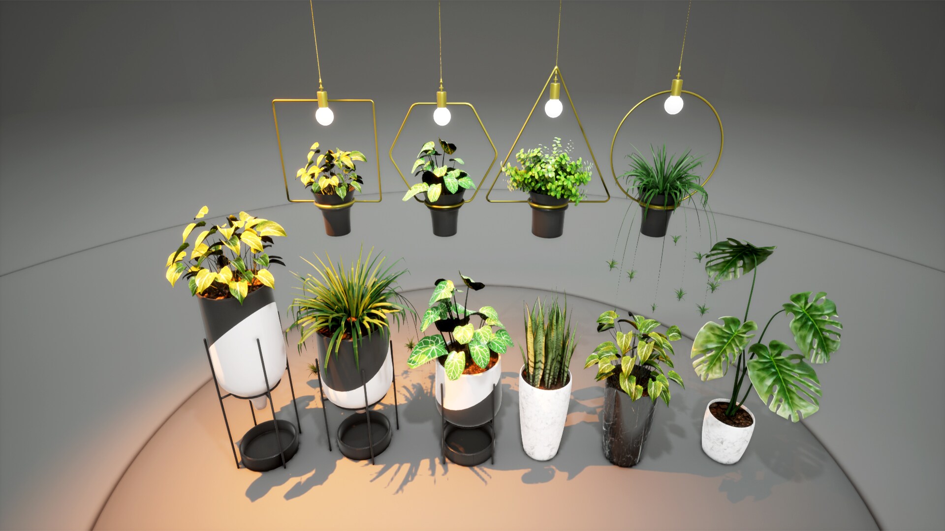 SimpleDesign_PottedPlant1 in Architectural Visualization - UE Marketplace