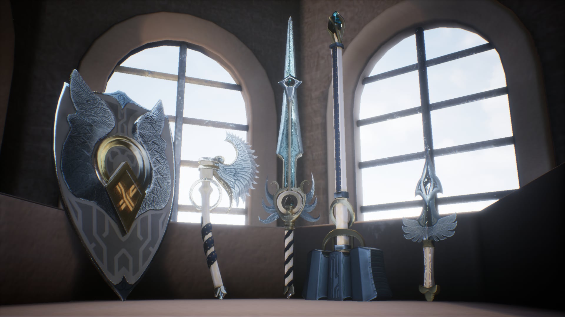 Hallowed And Harrowed Fantasy Weapon Pack in Weapons - UE Marketplace