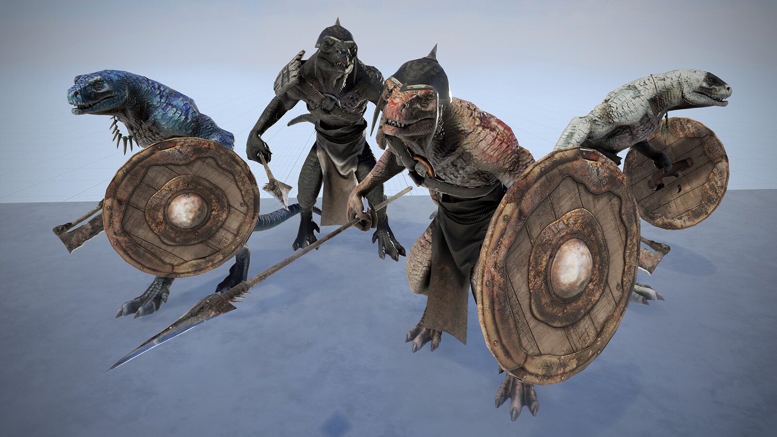 Lizard Men in Characters - UE Marketplace