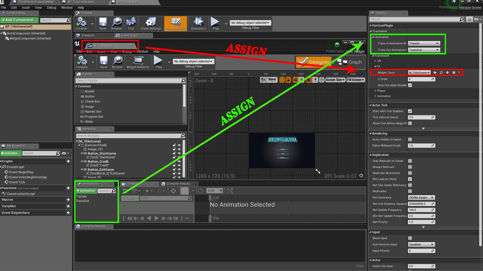 Horizon Framework: UMG SceneManager in Code Plugins - UE Marketplace