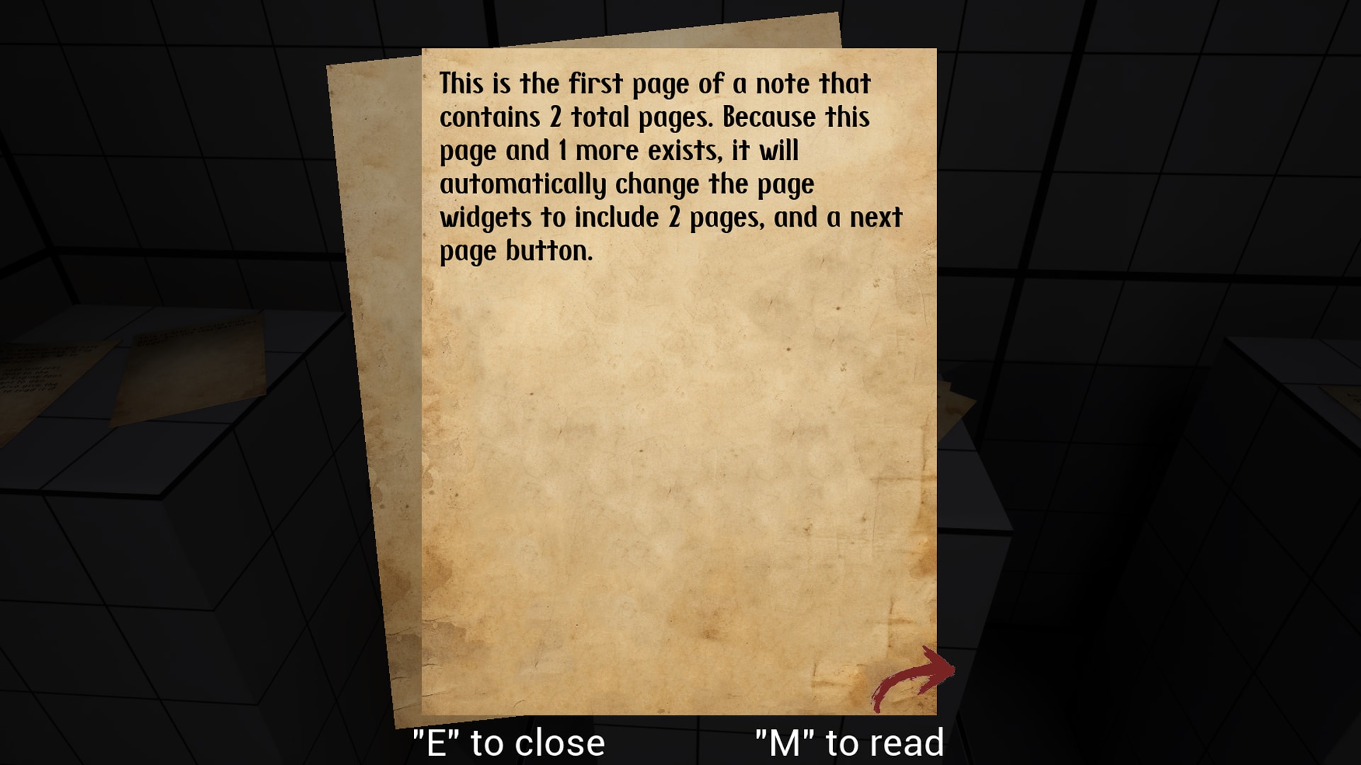 Horror Note Framework, 카테고리 블루프린트 - UE 마켓플레이스