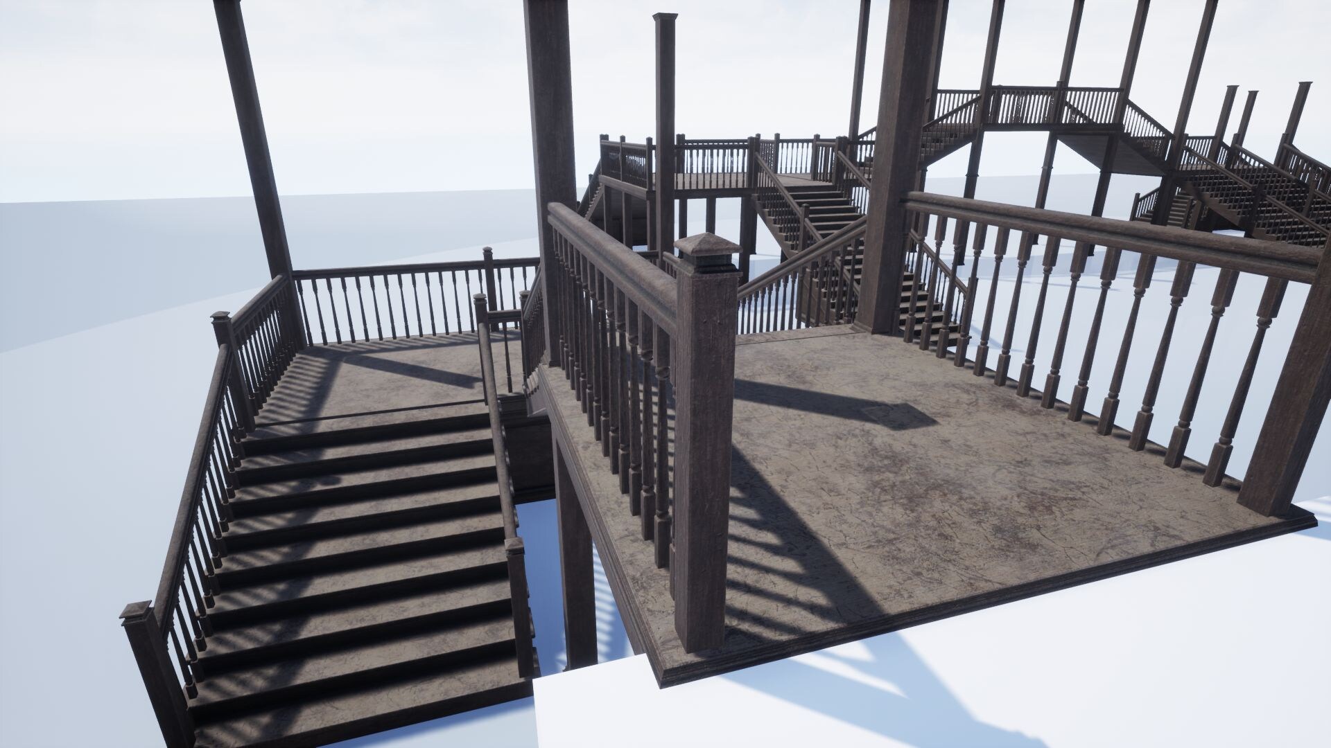 在道具创建的House Structure - Staircase - 虚幻引擎商城