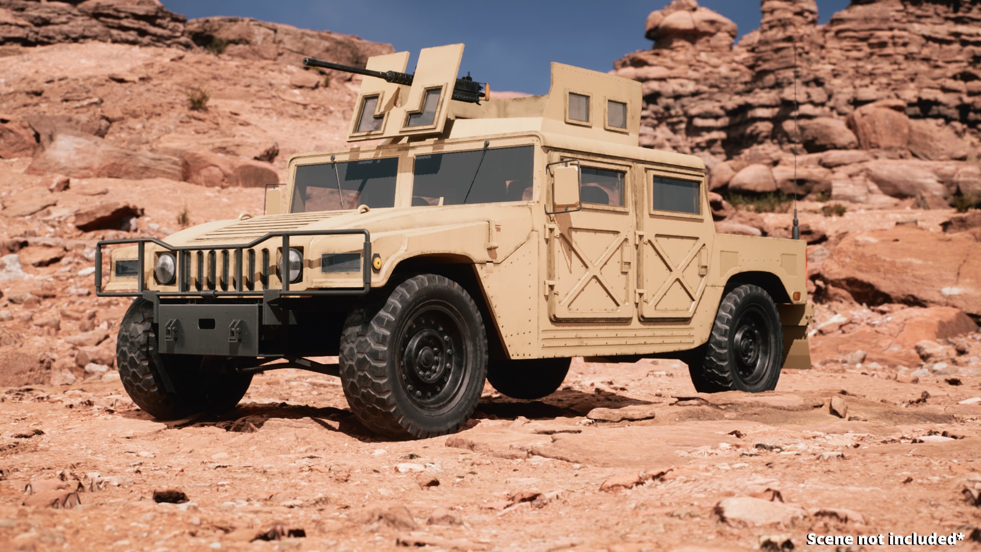 Military Drivable Vehicle in Blueprints - UE Marketplace