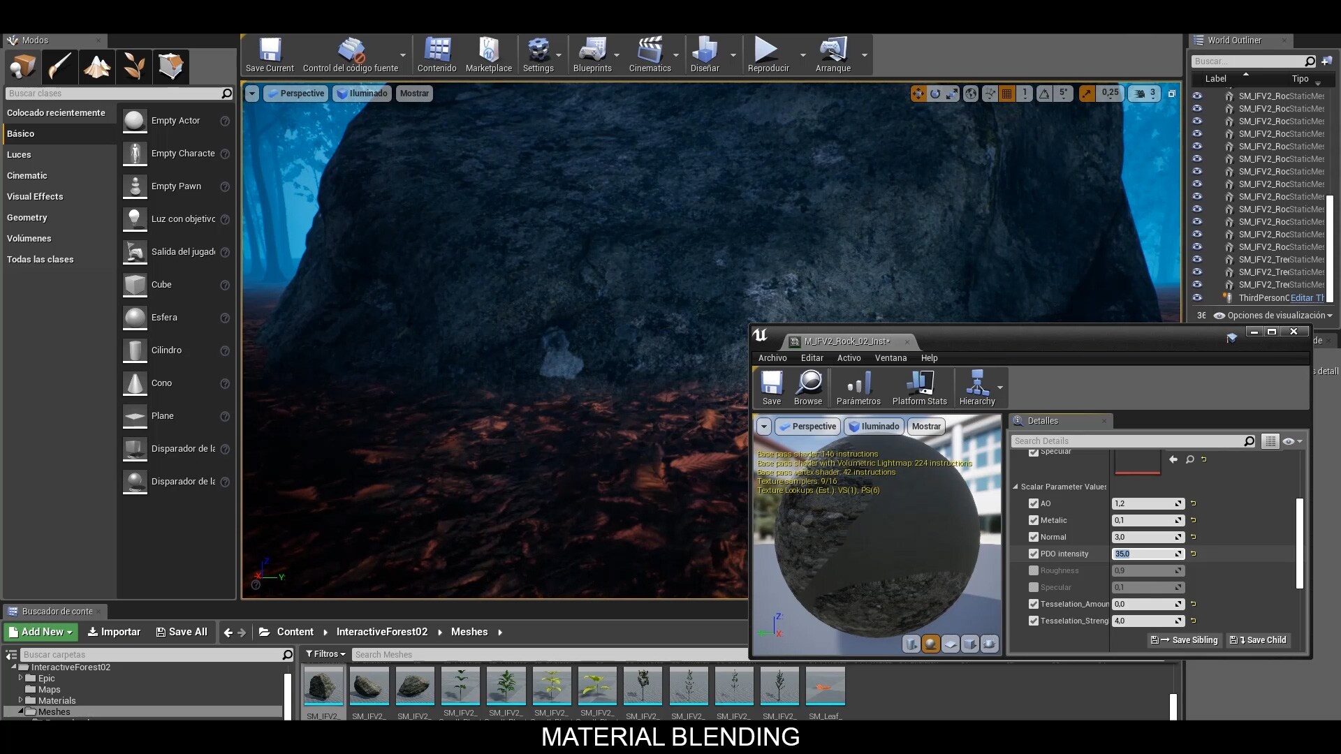 Interactive forest plants with sound (3DVEZ V2) in Environments - UE ...