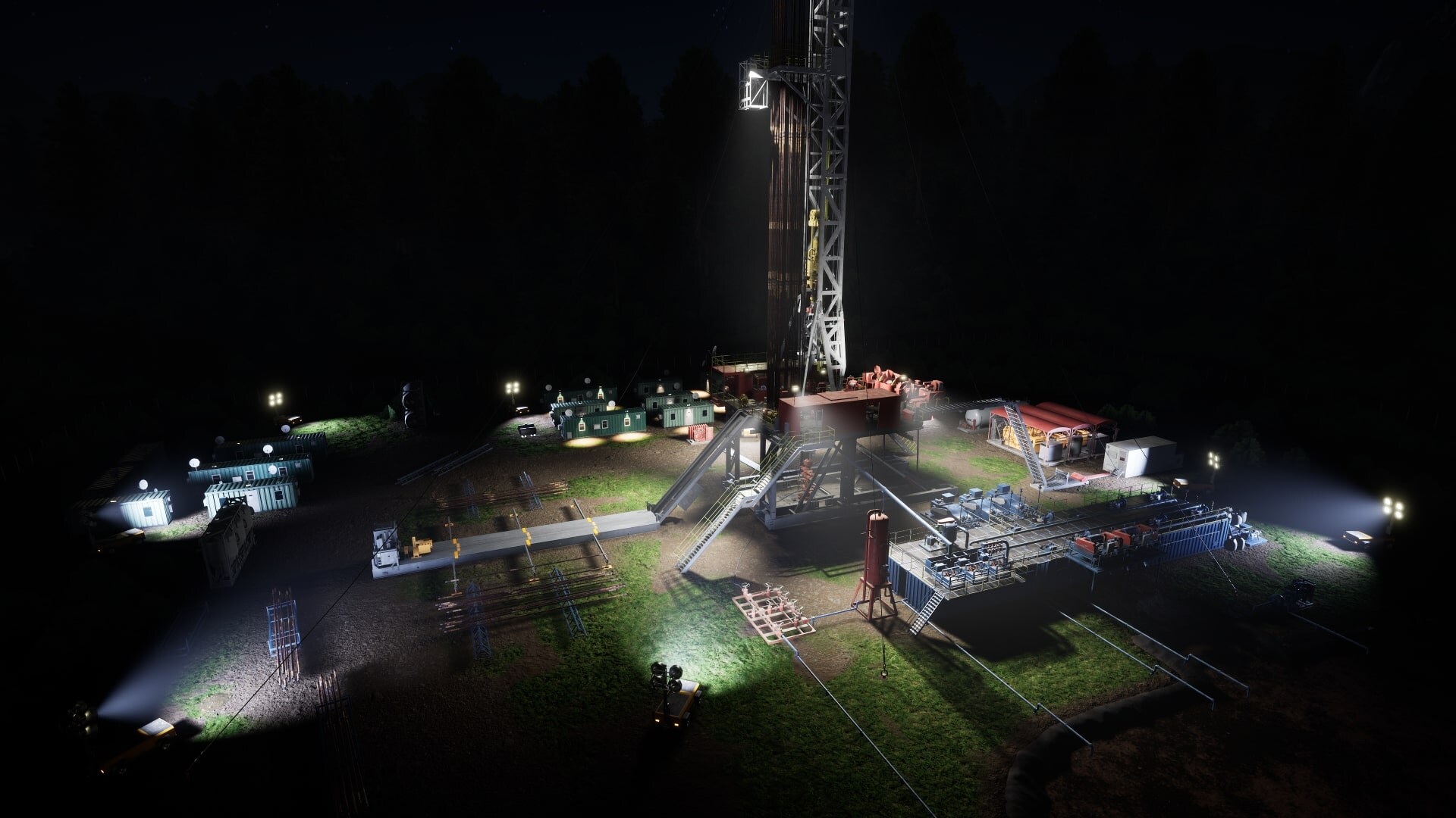 Drilling Rig: Industrial VR in Environments - UE Marketplace