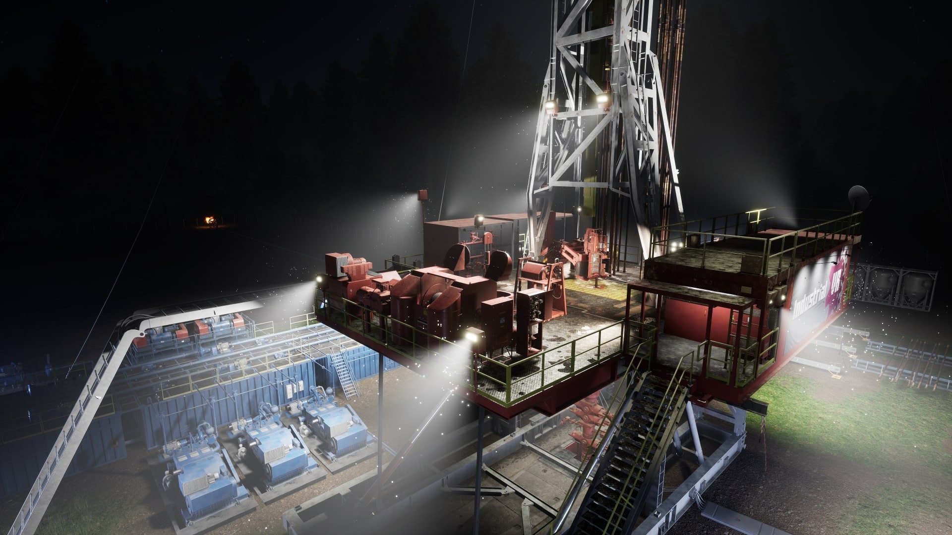 Drilling Rig: Industrial VR in Environments - UE Marketplace