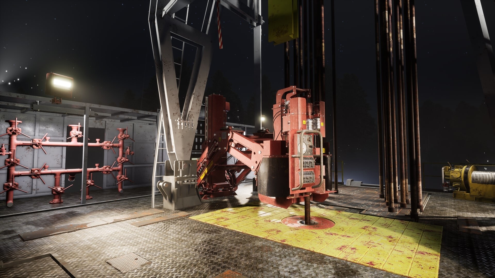 Drilling Rig: Industrial VR in Environments - UE Marketplace