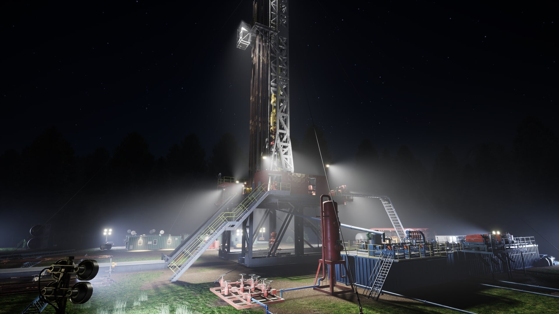 Drilling Rig: Industrial VR in Environments - UE Marketplace