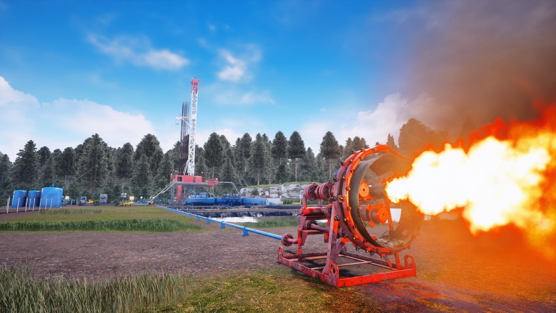 Drilling Rig: Industrial VR in Environments - UE Marketplace