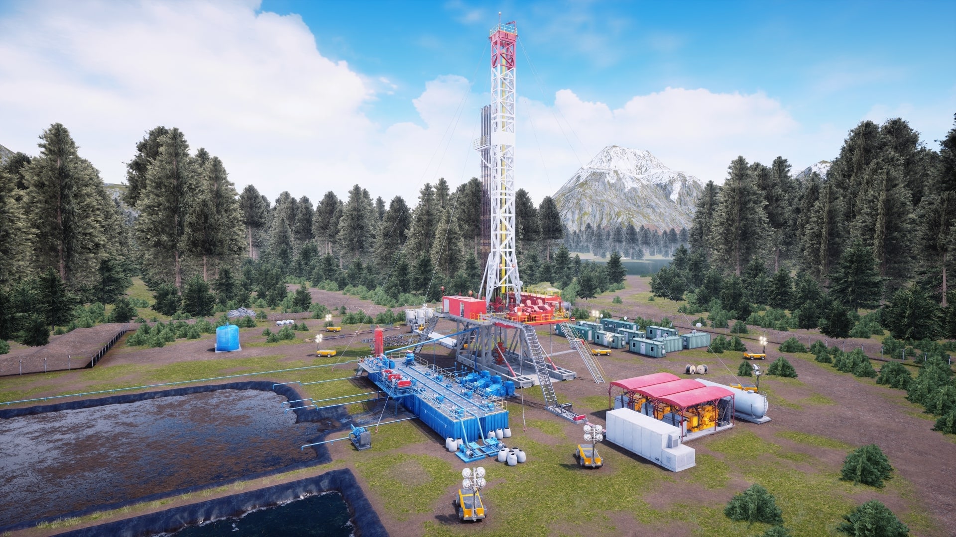 Drilling Rig: Industrial VR in Environments - UE Marketplace