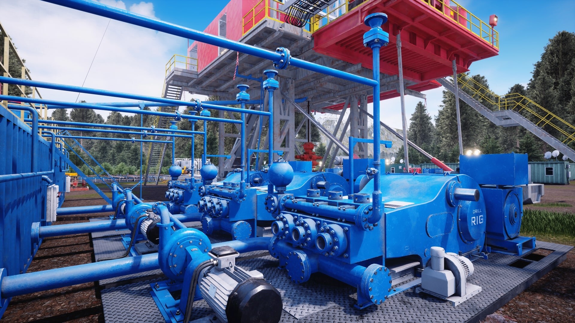 Drilling Rig: Industrial VR in Environments - UE Marketplace