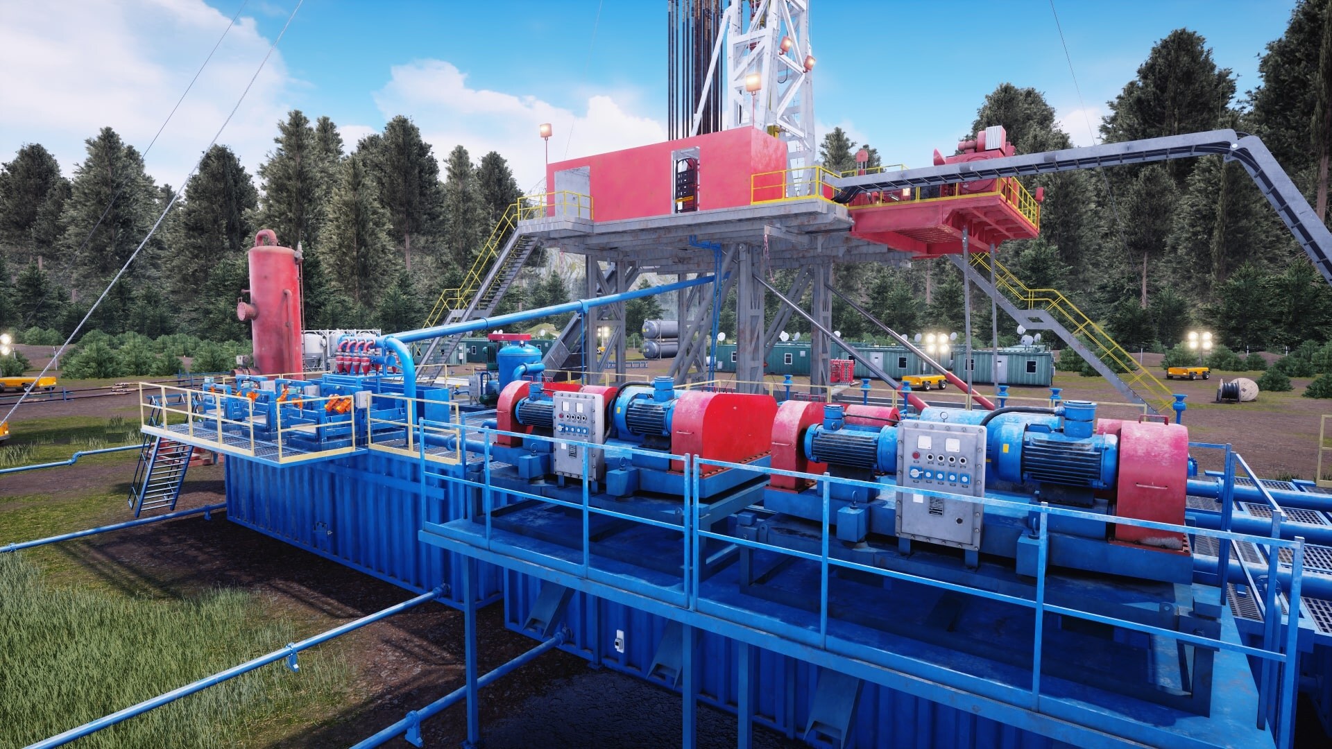 Drilling Rig: Industrial VR in Environments - UE Marketplace