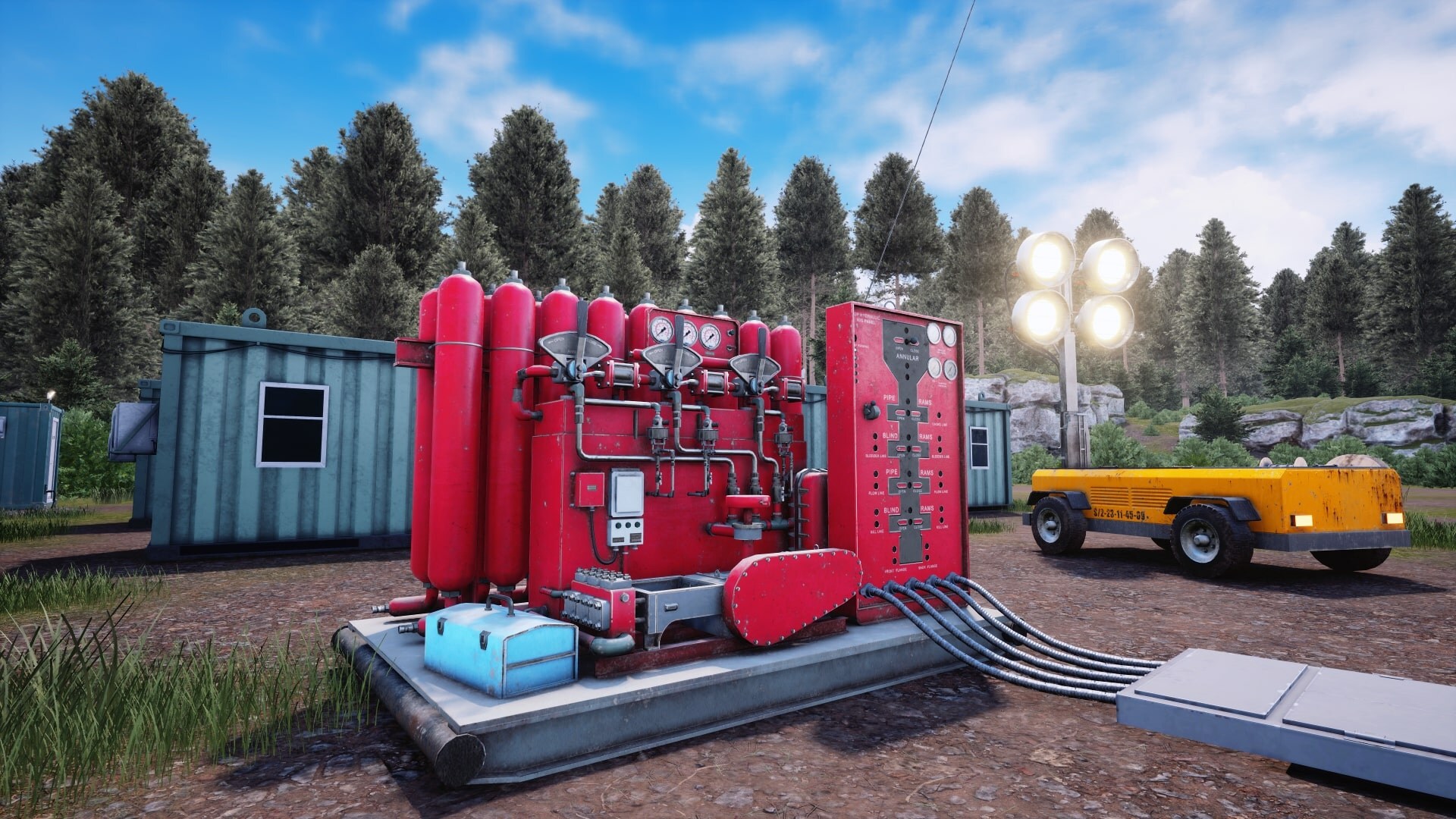 Drilling Rig: Industrial VR in Environments - UE Marketplace